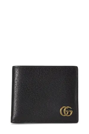 Gucci Gg Marmont Bifold Wallet - Black