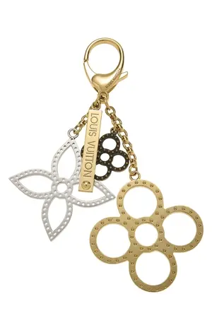 LOUIS VUITTON Multicolor Metal Tapage Bag Charm Multi