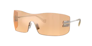 Miu Miu Sunglasses - Orange Mirror Silver Gradient