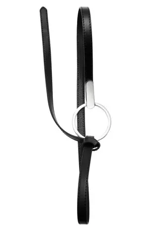 Mango Maxi Buckle Belt - Black