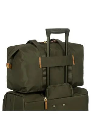 Bric'S X-travel Folding Duffle Bag - Olive
