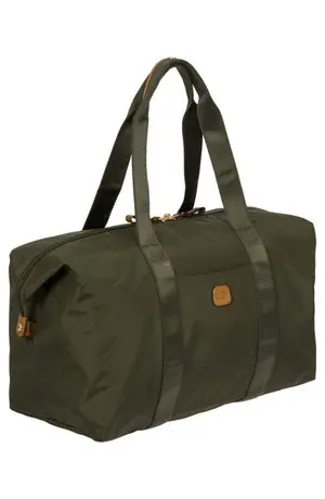 Bric'S X-travel Folding Duffle Bag - Olive