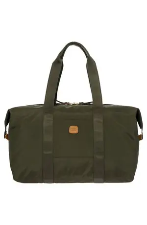 Bric'S X-travel Folding Duffle Bag - Olive