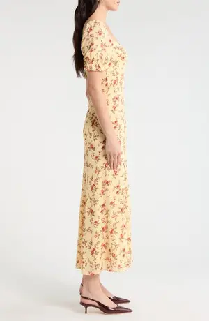 REFORMATION Gloria Floral Maxi Dress