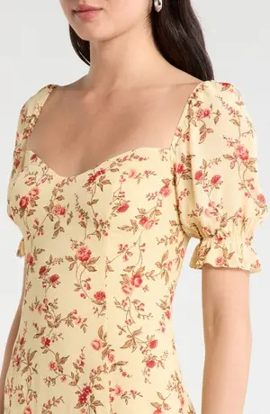REFORMATION Gloria Floral Maxi Dress