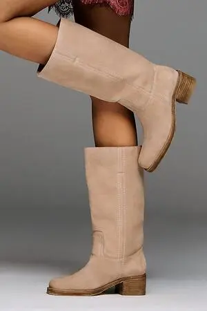 BRONX Ky-ley Block-heel Boots - Mocha Mousse