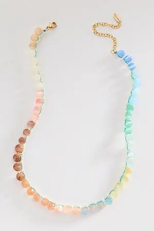 Anthropologie Pearl Collar Necklace - Multi