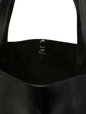 TOTEME Roam Leather Tote - Black
