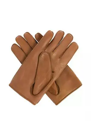 Giorgio Armani Cutout Gloves - Neutrals