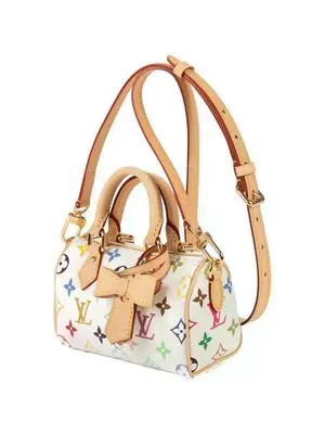 LOUIS VUITTON Takashi Murakami Alma Bb Tote Bag