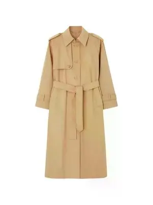 THE FRANKIE SHOP Buttoned Belted Coat