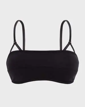 Vilebrequin Sculpting Bralette Bikini Top - Black