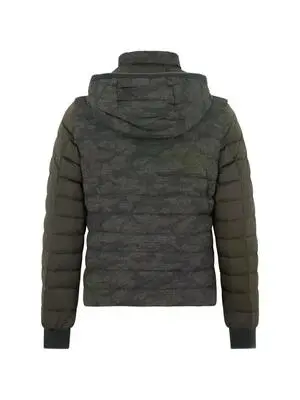 MOORER Padded Hooded Jacket - Green