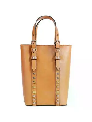 Valentino Garavani Mini Rockstud Bucket Bag - Neutrals