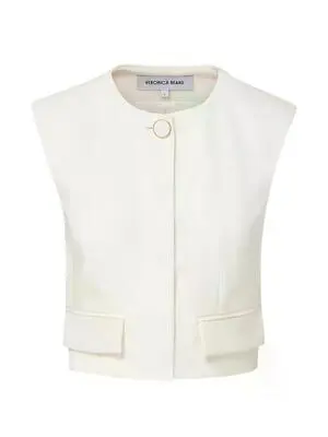 Veronica Beard Cliffwood Flap-pocket Gilet