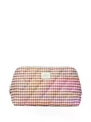 LOEFFLER RANDALL Frances Quilted Makeup Bag - Brown