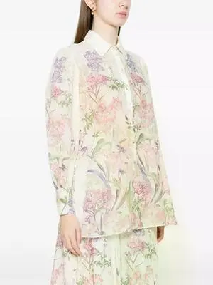 Charo Ruiz Ibiza Aster Floral Print Shirt