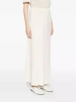 Antonelli Firenze Ilda Elastic-waistband Midi Skirt - Neutrals