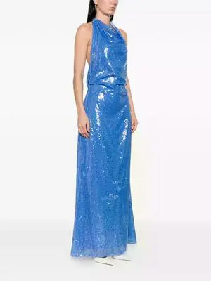 Simkhai Embellished Maxi Dress - Blue
