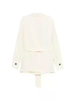 Antonelli Firenze Single-breasted Coat - Neutrals