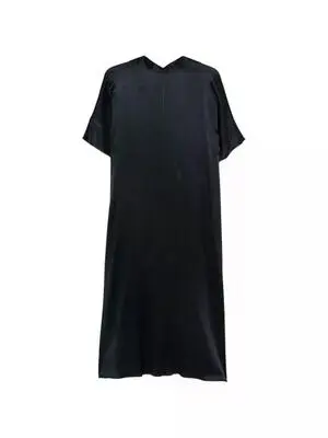 Antonelli Firenze V-neck Short-sleeve Dress - Blue