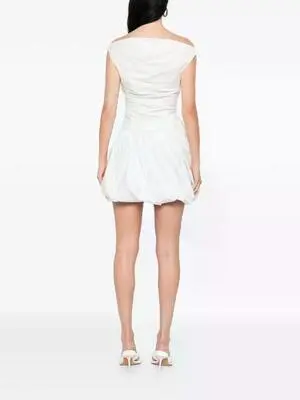 Simkhai Gathered Mini Dress