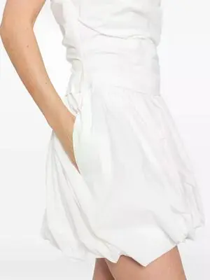 Simkhai Gathered Mini Dress