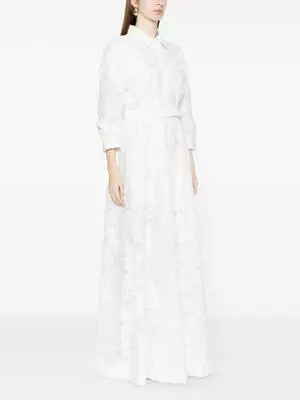 Simkhai Floral Jacquard Maxi Dress