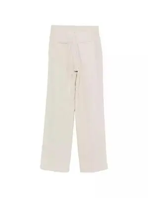 Antonelli Firenze Robina Drawstring Palazzo Pants - Neutrals