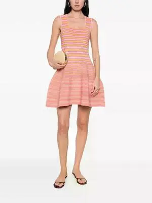Simkhai Striped Mini Dress