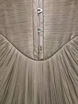 MARIA LUCIA HOHAN Susie Off-shoulder Corset Maxi Dress