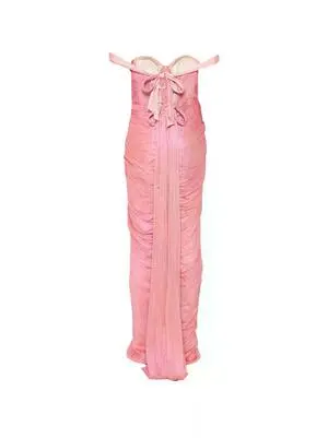 MARIA LUCIA HOHAN Susie Off-shoulder Maxi Dress