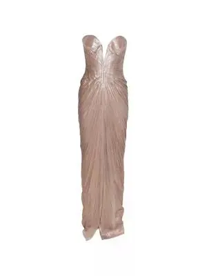 MARIA LUCIA HOHAN Alessandra Draped Maxi Dress