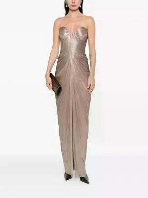 MARIA LUCIA HOHAN Alessandra Draped Maxi Dress