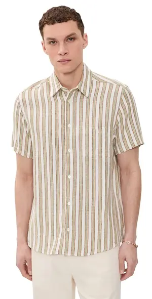 FAR AFIELD Canopy Classic Stripe Shirt