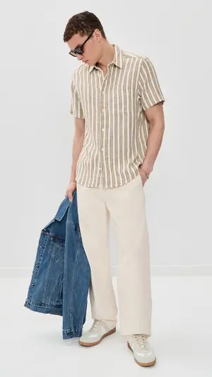 FAR AFIELD Canopy Classic Stripe Shirt
