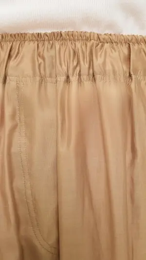 THE LATEST Dora Petite Popeline Trousers - Nude