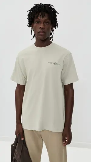 Filson Short Sleeve Diamond Graphic T-shirt - Grey Sky