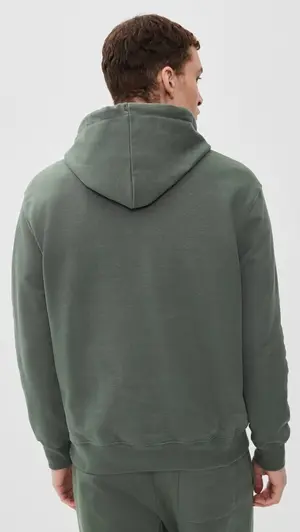Alpha Industries Essential French Terry Hoodie - Field Grey