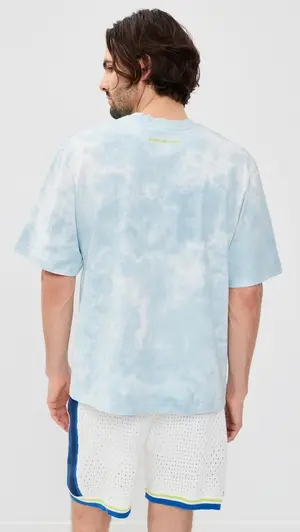 Casablanca Tie Dye T-shirt - Blue