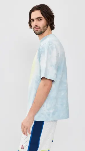 Casablanca Tie Dye T-shirt - Blue