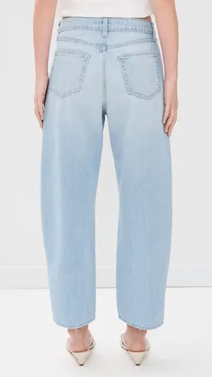 L'Agence Mallis Bow-leg Jeans - Brea