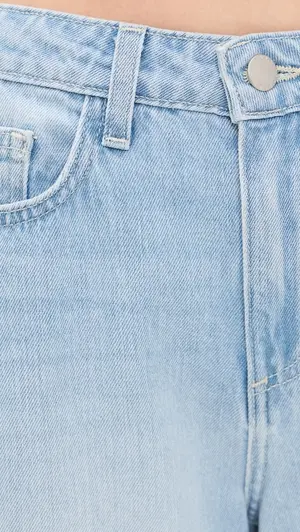 L'Agence Mallis Bow-leg Jeans - Brea