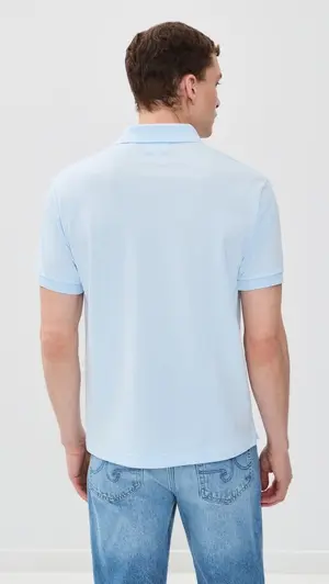 Lacoste Original Cotton Pique Polo - Light Blue