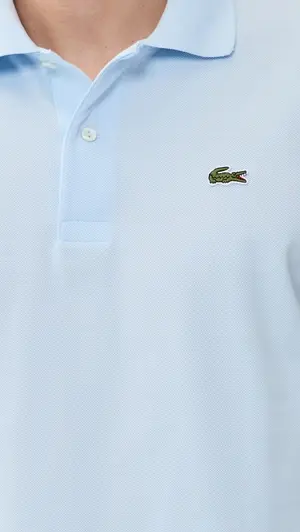 Lacoste Original Cotton Pique Polo - Light Blue