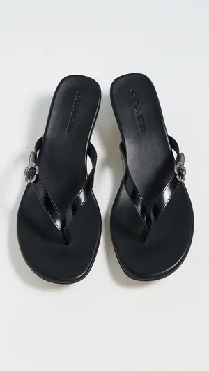 COACH Tea Rose Kitten Heels