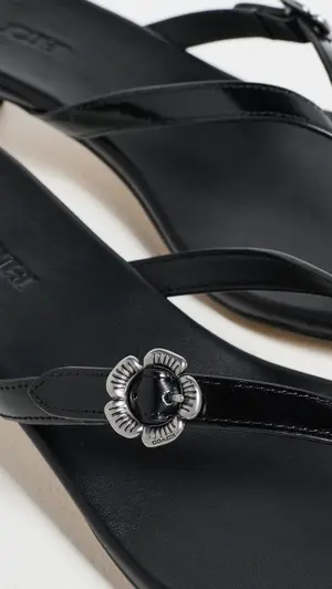 COACH Tea Rose Kitten Heels