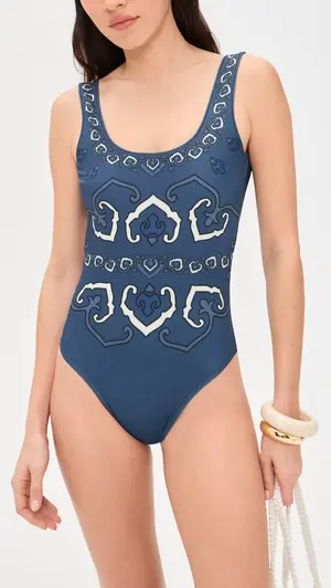 Sea Blaise Printed One-piece Swimsuit