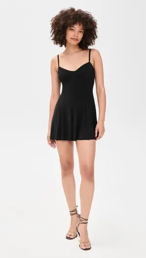 Norma Kamali Underwire Mini Dress