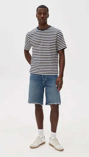 AGOLDE Anson Mid-rise Denim Shorts - Guide